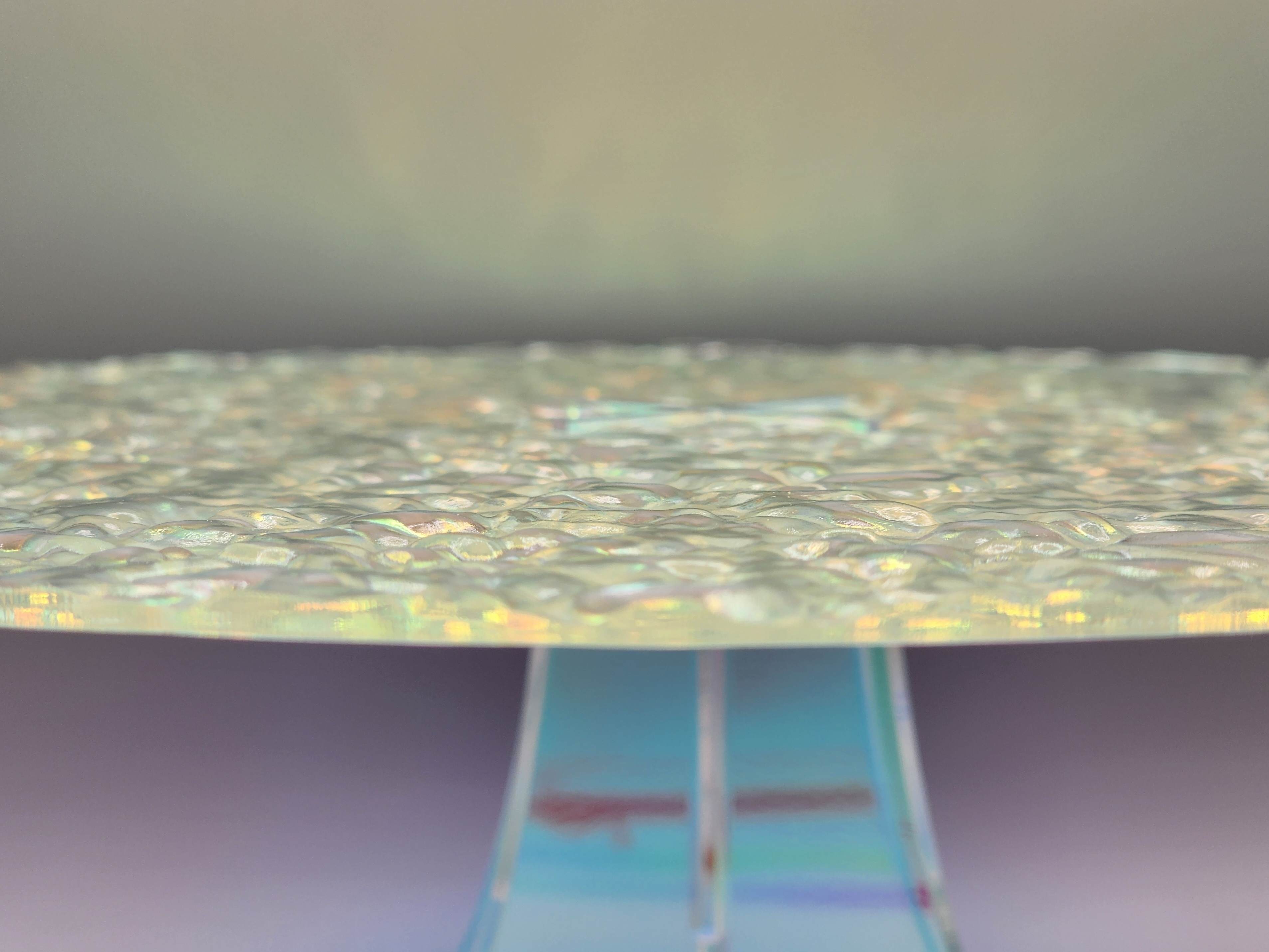 Holo-Transparent Acrylic Table - Huckleberry & Honeysuckle Design Studio